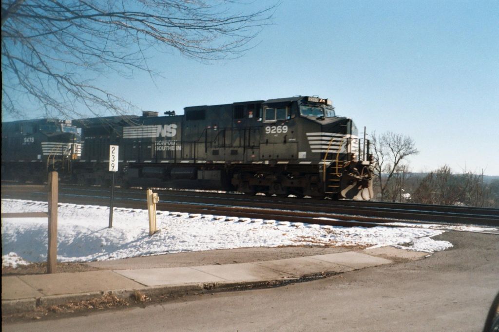 NS 9269 after light snow